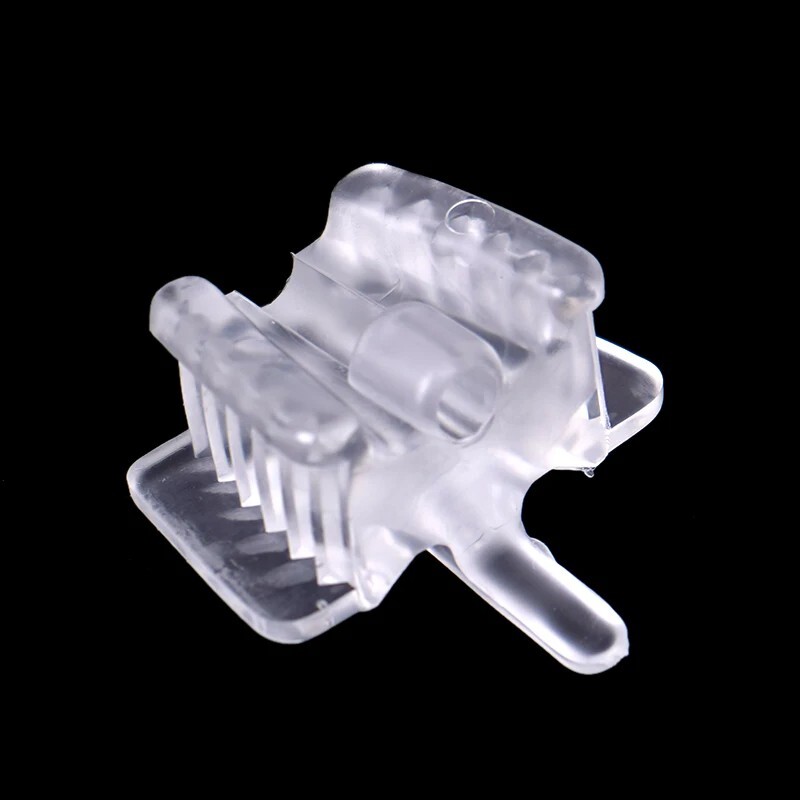 Dental Silicone Bite Block With Saliva Ejector Hole Mouth Opener Cheek ...