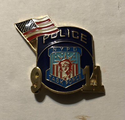 NYPD TASK FORCE 9/11 PIN ~ NEW YORK CITY POLICE DEPT TASK FORCE | eBay