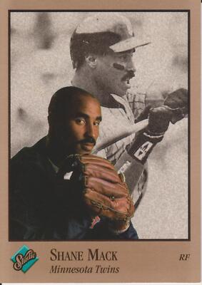1992 Studio Shane Mack #207 Minnesota Twins Baseball | eBay