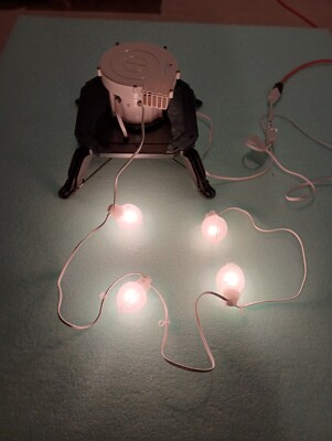 Gemmy Christmas Airblown Inflatable Blower Motor Fan With 4 Lights | eBay