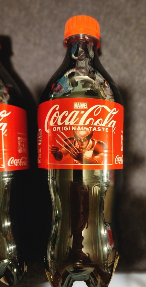 Marvel Coke 20 Oz Wolverine And Daredevil Collectible | eBay