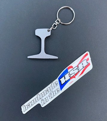 Railroad Mini Rail Keychain Union Pacific Southern Bnsf Norfork Train ...