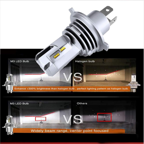 WHITE H4 LED REPLACEMENT Headlight Bulbs Kit for Hino 145 165 185 258 ...