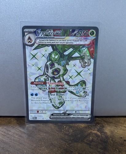 Pokémon TCG Froslass ex 217/182 Sv04: Paradox Rift Shiny Holo Ultra ...