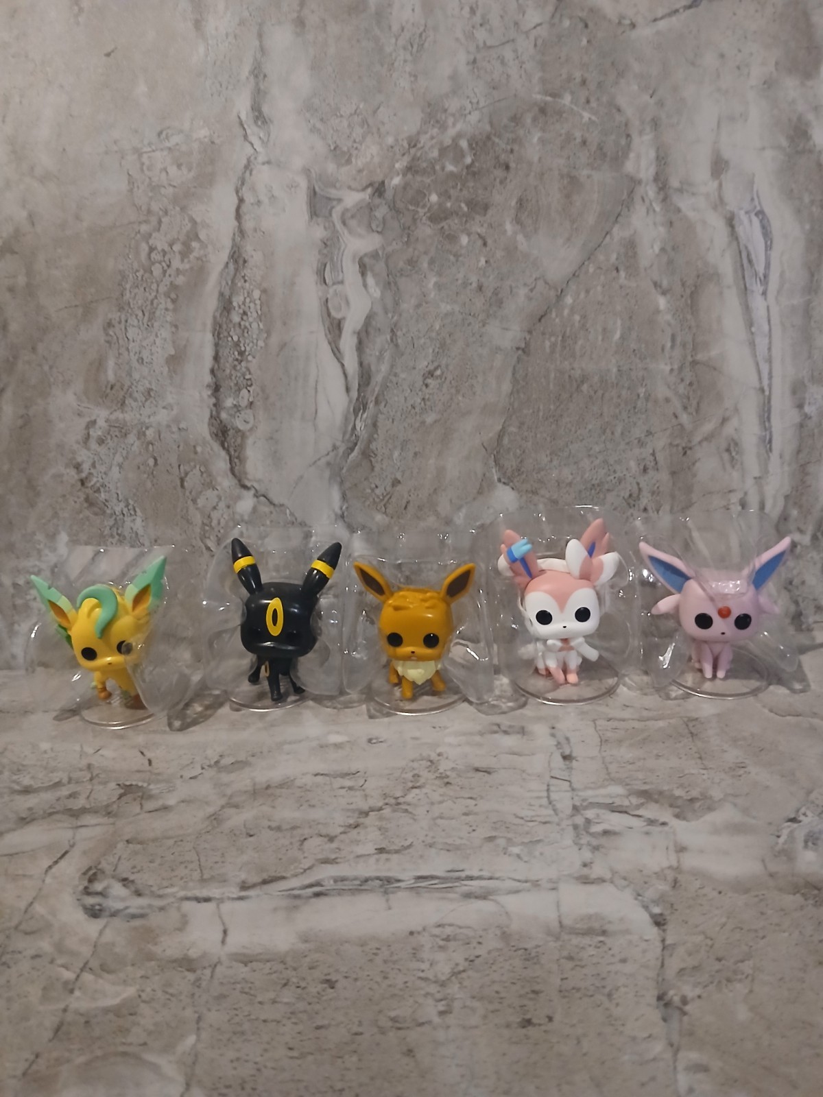 POKEMON EEVEELUTIONS POCKET POP SET OF 5 EEVEE LEAFEON ESPEON SYLVEON ...