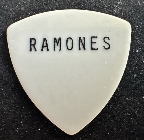Vintage Ramones Johnny & Dee Dee Guitar Pick 1980s Tour | eBay