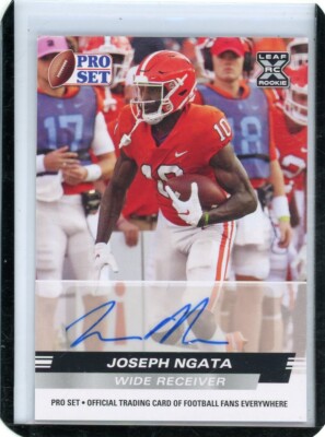 Joseph Ngata 2022 Leaf Pro Set Rookie Auto Eagles | eBay