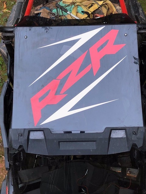 Polaris RZR large roof Sticker Decal Graphic 570 800 900 900xp 1000 | eBay