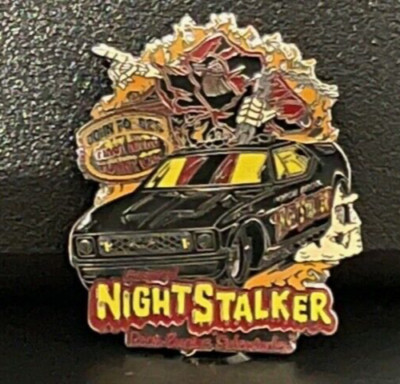 VRHTF NHRA VTG VERY RARE JOHN FORCE NIGHT STALKER RE FUNNY CAR PIN 1.75 ...