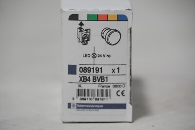 Telemecanique 089191, XB4 BVB1, white pushbutton | eBay