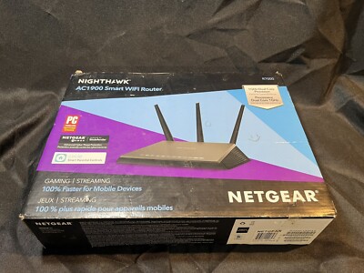 Netgear Nighthawk AC1900 Smart Wi-Fi Dual Band Gigabit Router R7000 ...