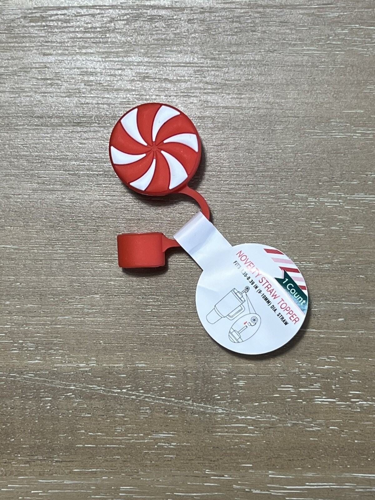 Target Bullseye Playground Holiday Peppermint Candy Straw Stanley Cover ...