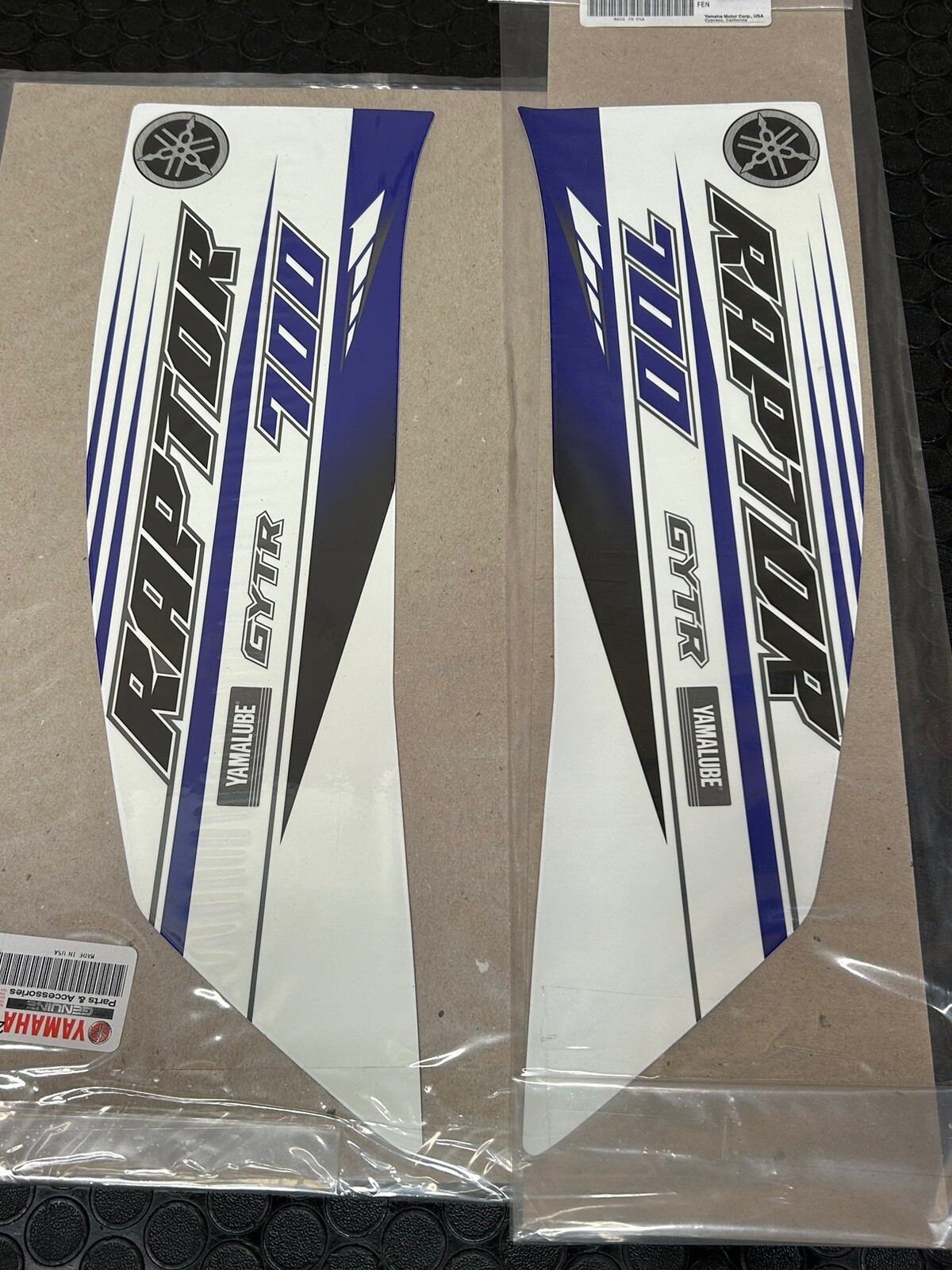 Yamaha Raptor 700 OEM Decals Graphics Kit GYTR Stickers GYTR STICKERS ...