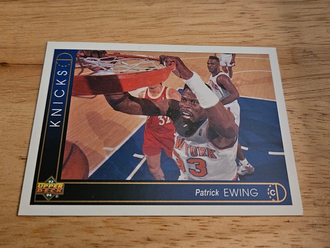 1993-94 Upper Deck Patrick Ewing New York Knicks #256-HOF | eBay