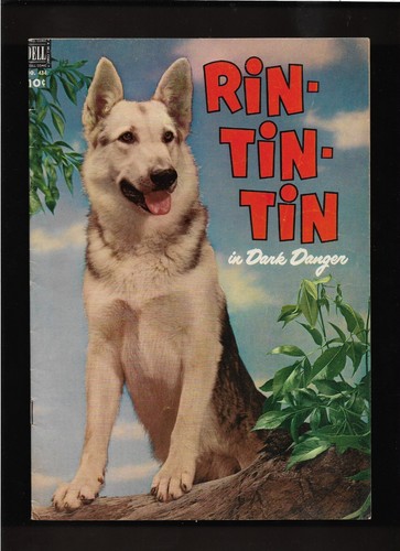 1952 1ST ISSUE " RIN TIN TIN " TV DELL COMIC BOOK ORIGINAL HIGH GRADE ...