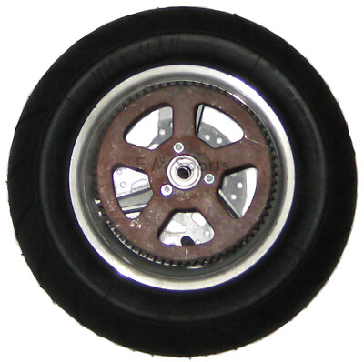 Mini Pocket Bike Parts Rear Tire Wheel Rim 110 50 6.5 MX-3 GP-RSR ...