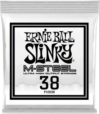 CORDE GUITARE ACIER FILE ROND 038" ERNIE BALL M-STEEL 10538 | eBay