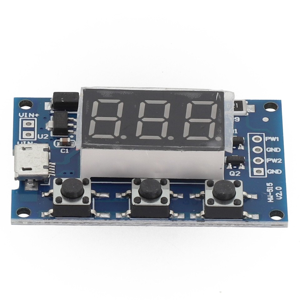 Efficient 2 Channel Pulse/Square Wave Generator Small Size Easy to Use ...
