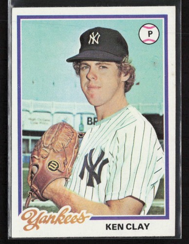 1978 Topps #89 Ken Clay EX | eBay