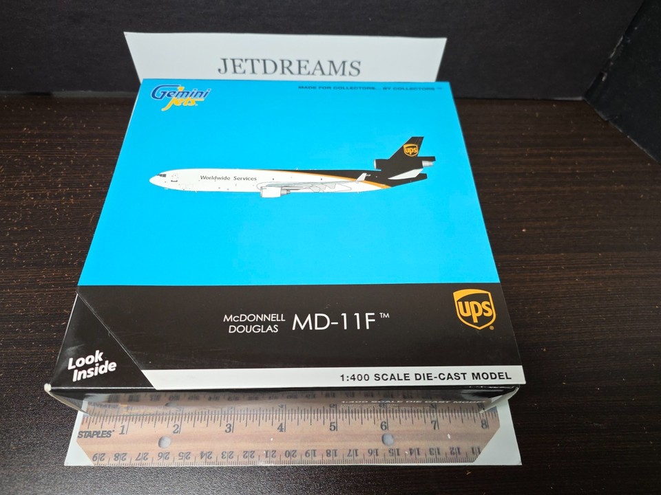 1/400 UPS / UNITED PARCEL SERVICE MD-11F 2003'S COLORS N281UP GEMINI ...