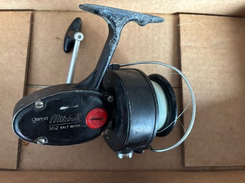 Garcia Mitchell 302 Salt Water Fishing Reel Vintage | eBay