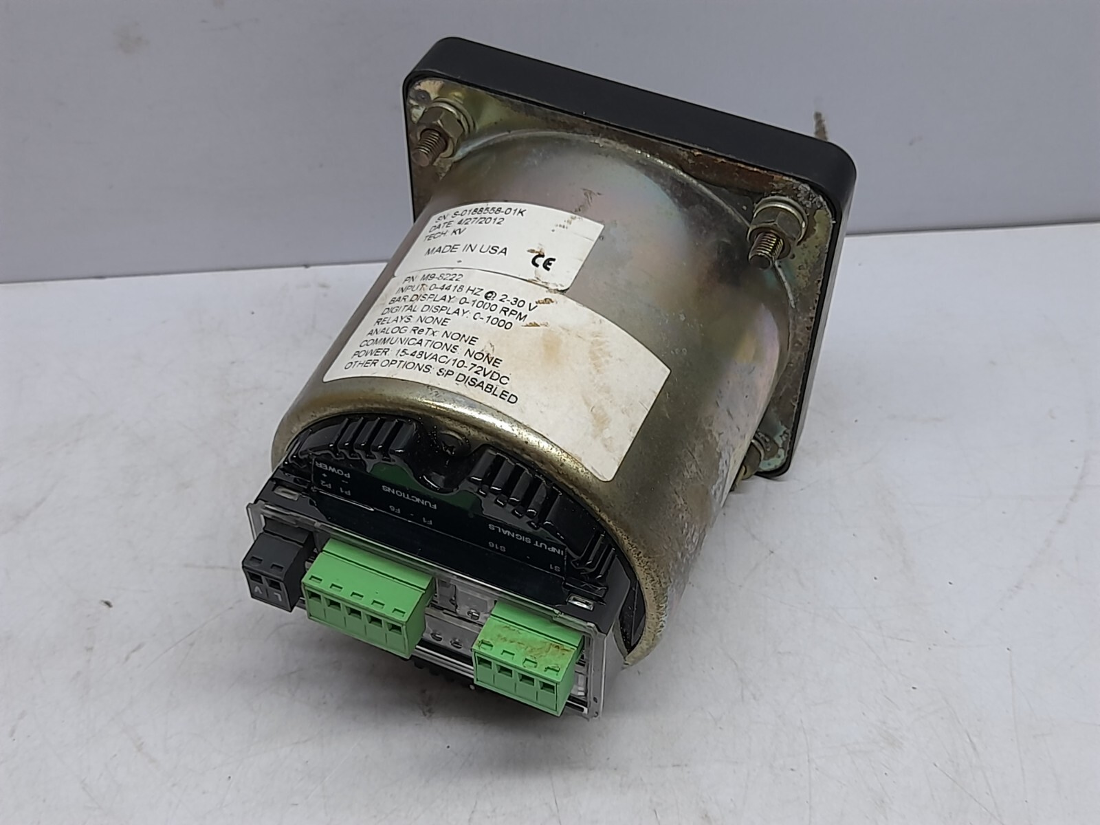 Weschler Instruments RPM Meter M9-8222 Digital Display 0-1000 rpm | eBay