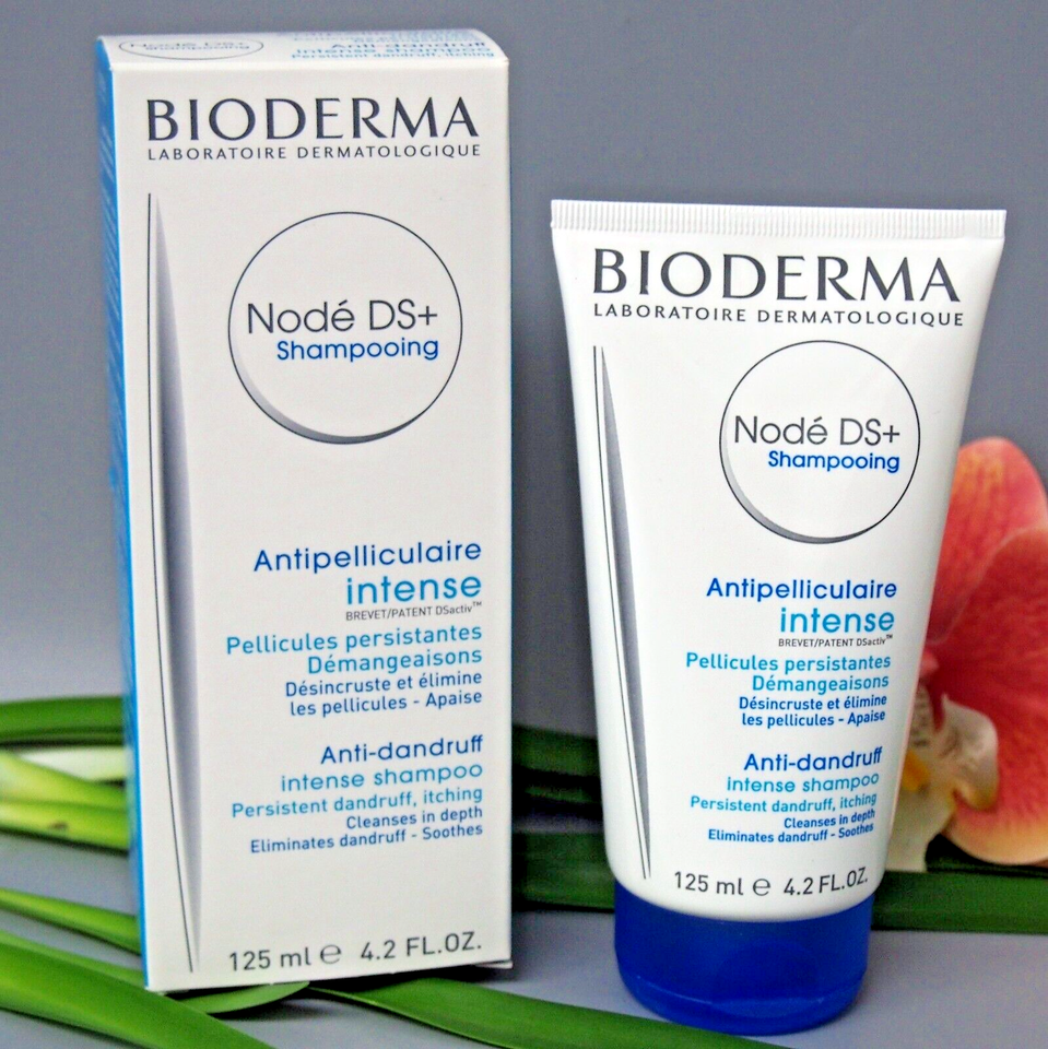 Bioderma Node DS + Intense Anti-Dandruff Shampoo 125ml / 4.2oz EXP 12/ ...