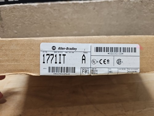 ALLEN BRADLEY 1771-IT SER. A INPUT MODULE ☆FACTORY SEALED NEW SURPLUS ...