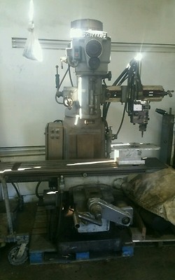 TRUE-TRACE TRACE-MASTER MODEL 1110 GORTON 2 AXIS VERTICAL MILL MILLING ...