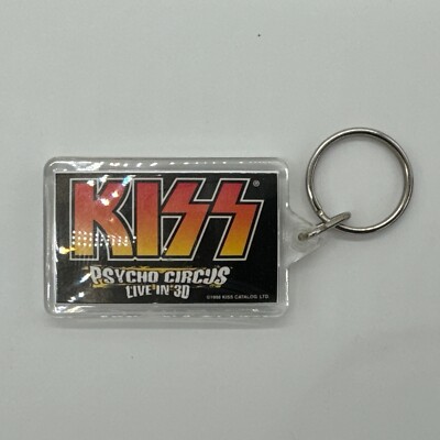 KISS 1998 Psycho Circus Live In 3D Key Chain Ring RARE | eBay