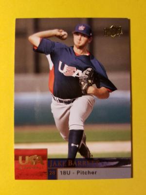 JAKE BARRETT - RC ROOKIE USA #18U-JB DIAMONDBACKS - 2009 UPPER DECK | eBay