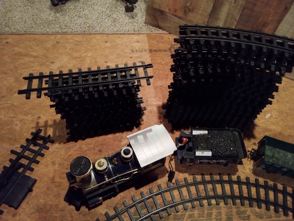 G Scale Sears Express My First Craftsman RC Model Train Set +1 train ...