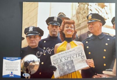 Carla Gugino Signed Watchmen Sally Jupiter 11x14 Photo C Autograph BAS ...