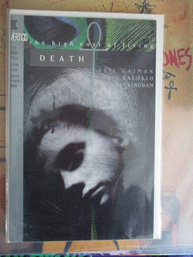 DC Vertigo Death " the High Cost of Living " 1,2,3, Complete Story Line ...