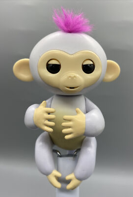 WowWee Fingerlings Interactive Baby Monkey Toy Two Tone Colored With ...