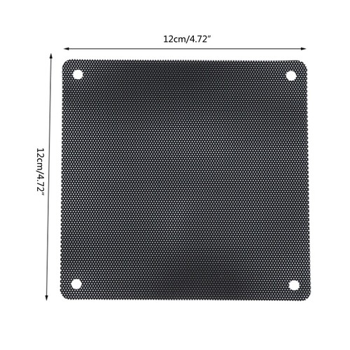 Computer Chassis Fan Dust Filter Mesh PVC Computer PC for Case Fan Dust ...