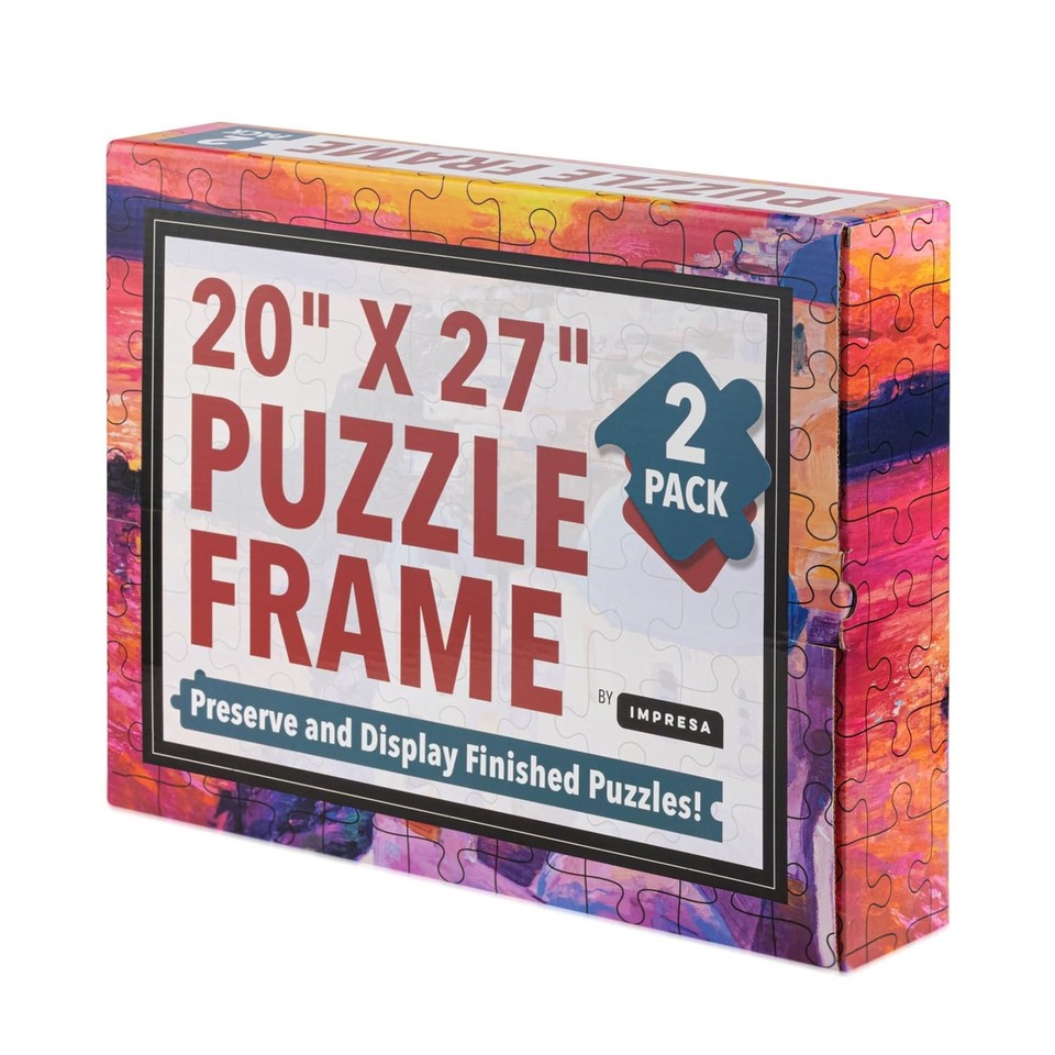 2-Pack Puzzle Frame Kit to Display Your Puzzles, 20x27 | eBay