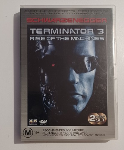 Terminator 3 Rise Of The Machines DVD Region 4 GC 2-Disc Set Free ...