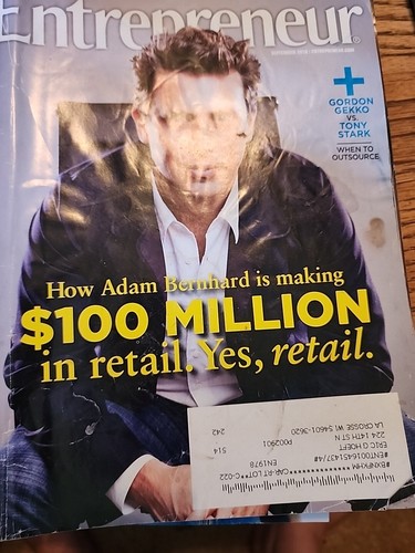 Entrepreneur magazine, September 2010 Adam Bernhard (M2) | eBay