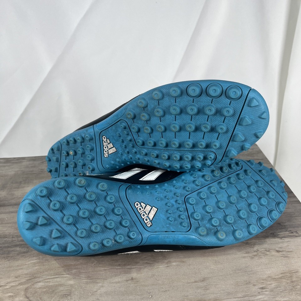 Adidas Goletto V TF Astro Turf Football Indoor Soccer B26197 Black ...