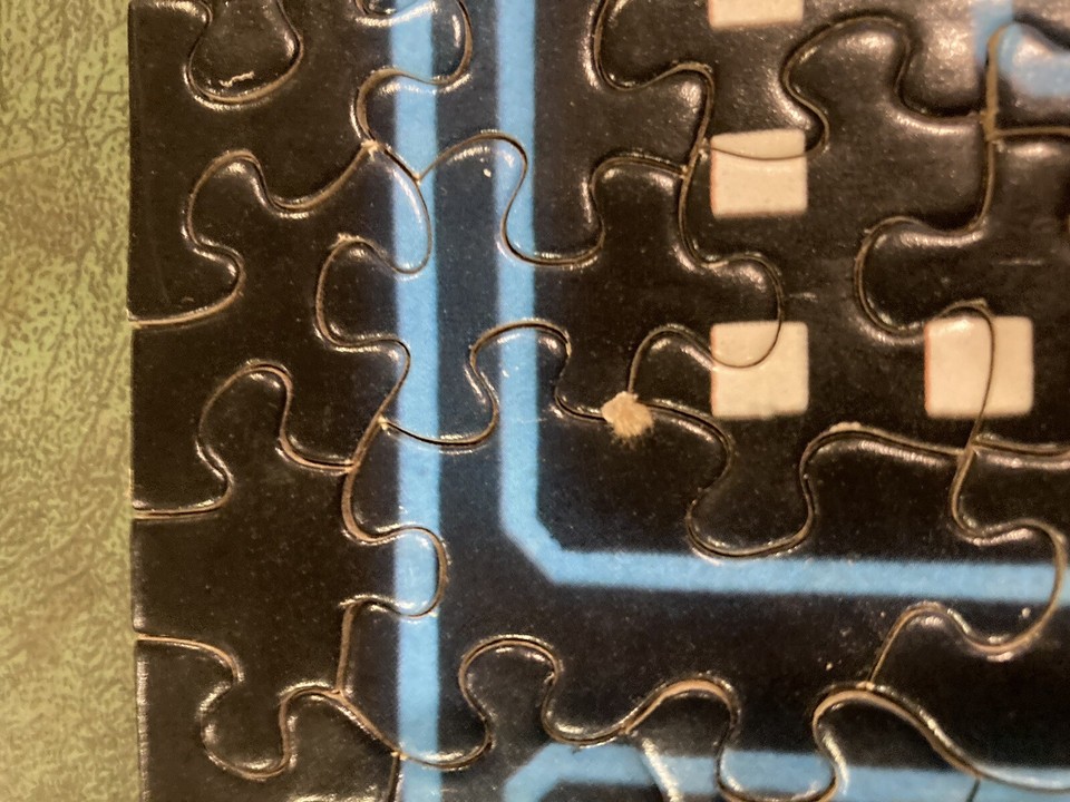 1980 Pac-Man 500+ Piece Jigsaw Puzzle Springbok Hallmark Complete In ...
