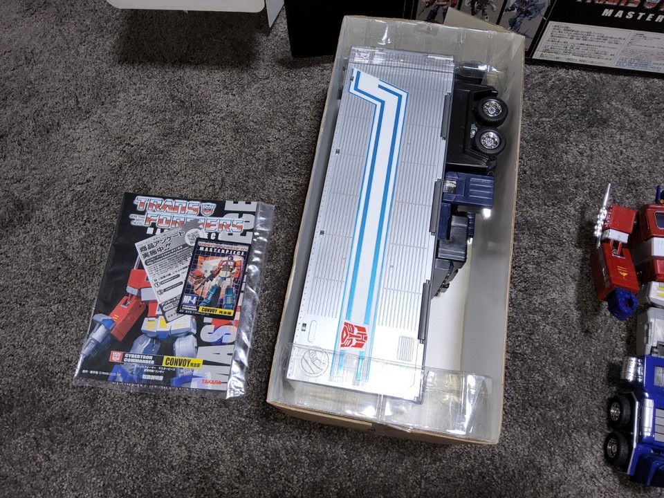 transformers masterpiece optimus prime MP 4 trailer complete original ...