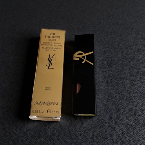 YSL The Inks Blur Cream Lipstick 232 Mauve Capture with Box | eBay