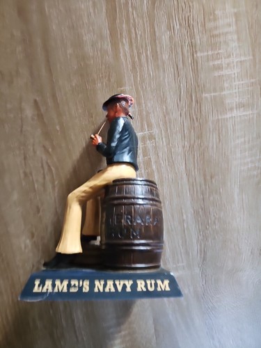 Vintage Lambs Navy Rum Bar Display Figure Statue | eBay