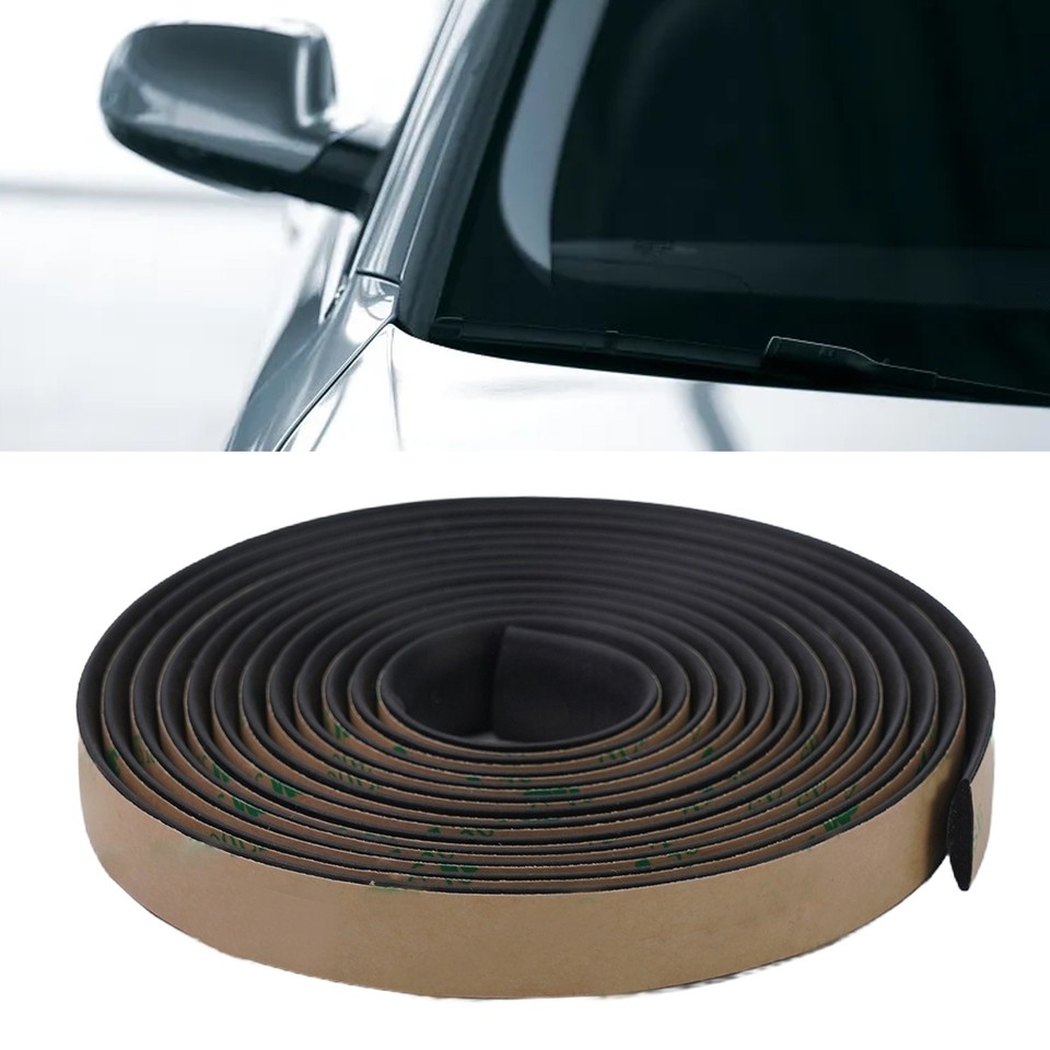 Sealing Strip Decor Set 3 Meters Decoration Rubber Sunroof Quarter Trim ...