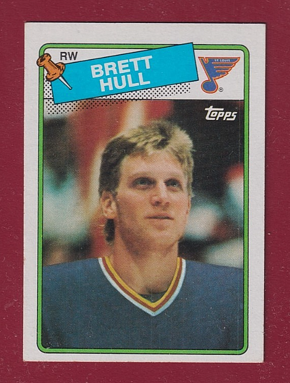 1988-89 Topps #66 Brett Hull Rookie - St. Louis Blues - 863🔥🏒🔥 | eBay