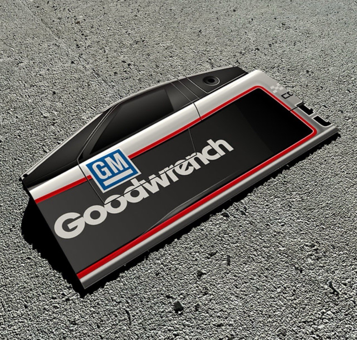 1984 Goodwrench Chevrolet Corvette GTP IMSA Door Style Sign Collectible