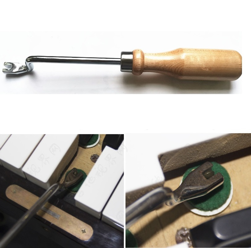 Piano Repair maintenance tools - Piaono Keyboard Tuning Peg Pin Wrench ...