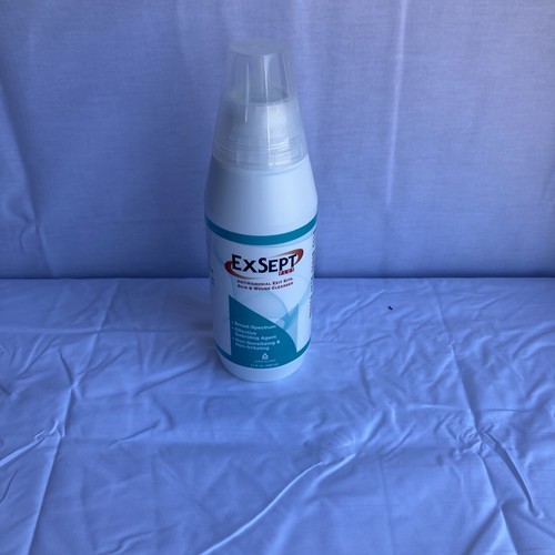 2 ExSept Plus Antimicrobial Exit Site, Skin and Wound Cleanser 17 oz ...