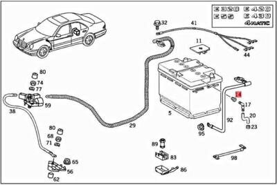 Genuine MERCEDES BBDC SMART X222 W242 V251 Stop plug 0029972486 | eBay